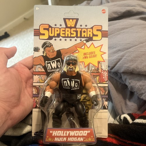 Mattel Hulk Hogan NWO Hollywood 5" WWE Superstar Wrestling Action ...