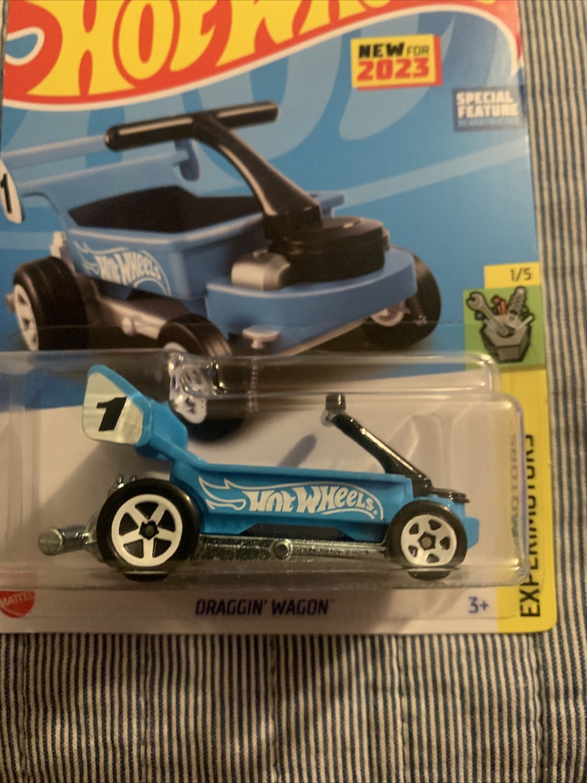 2023 Hot Wheels #22 Experimotors Draggin' Wagon blue | eBay