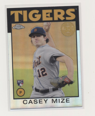 2021 Topps Chrome 35th Anniversary Refractor Casey Mize | eBay