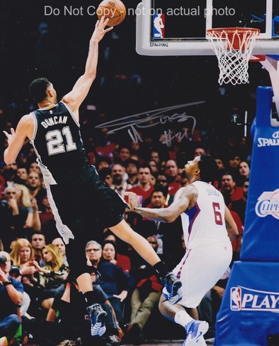Tim Duncan Signed Autograph 8X10 Photo San Antonio Spurs | eBay