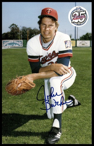 1986 Minnesota Twins Postcards John Butcher #NNO | eBay