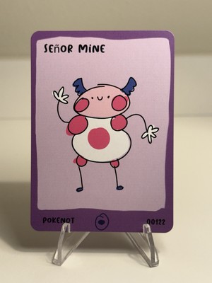 Dysfunctional Passholder Pokenot Señor Mine - Mr. Mime #00122 Derpy ...