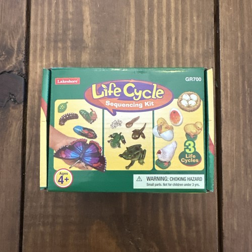 Life Cycle Sequencing Kit by Lakeshore chicken, frog, and butterfly ...