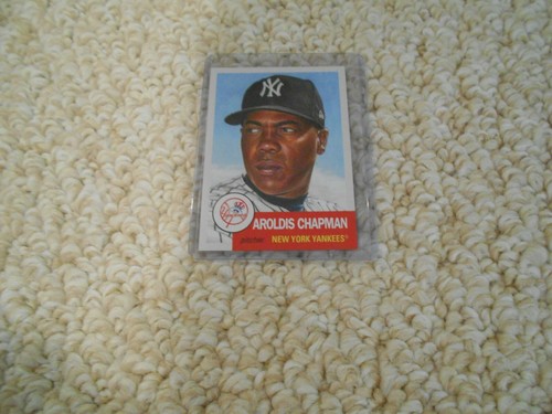 Topps Living Set New York Yankees Aroldis Chapman 253 | eBay