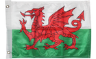 12x18 12''x18'' Wales Welsh Rough Tex Knitted Boat Flag Banner Grommets ...