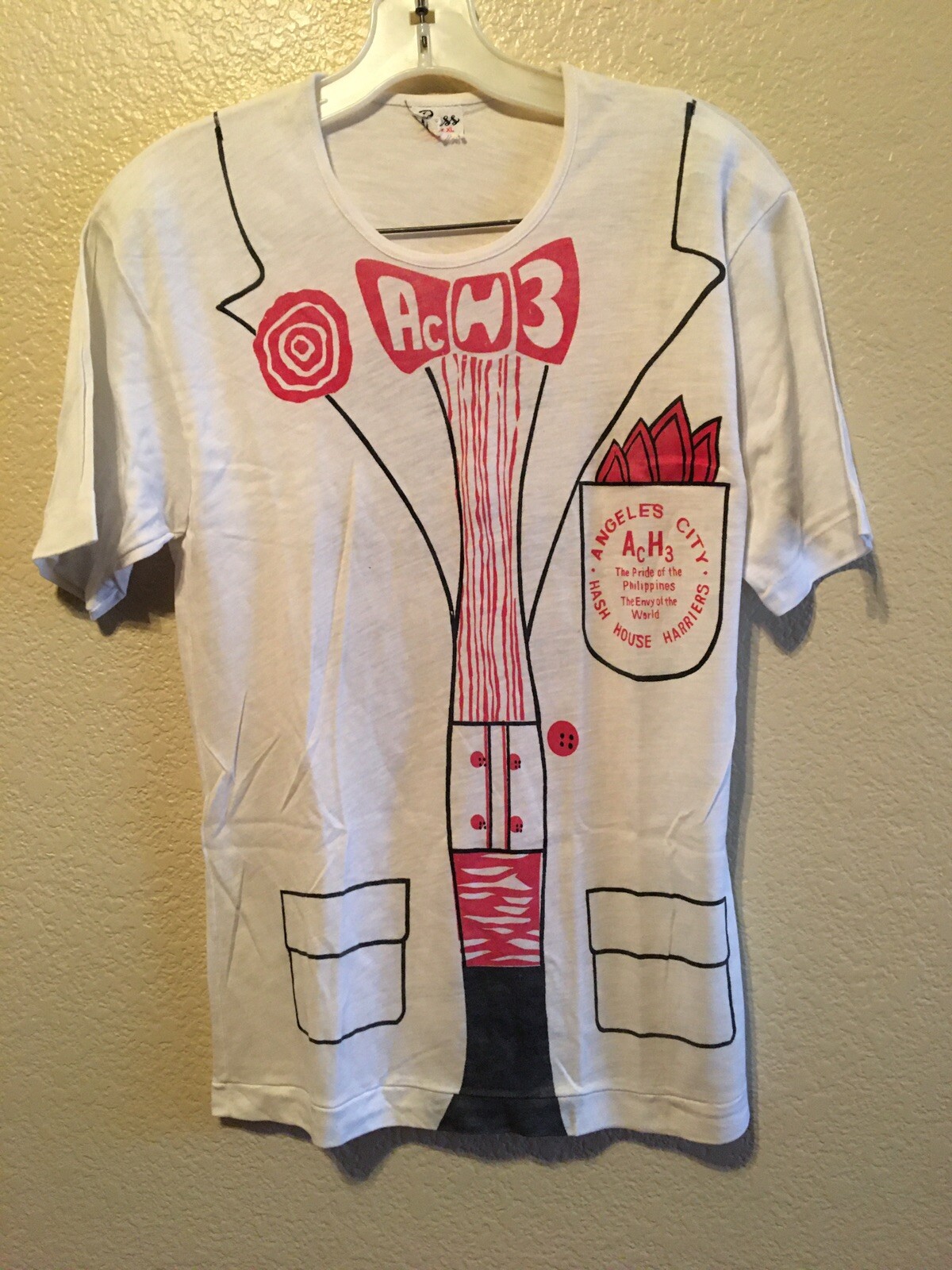 angeles city hash house harriers AcH3 ON ON 1986 vint… - Gem