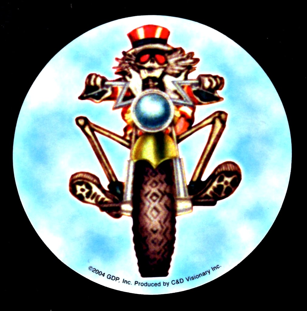Grateful Dead Psycle Sam Sticker Decal Jerry Garcia Hippie Rock n Roll ...
