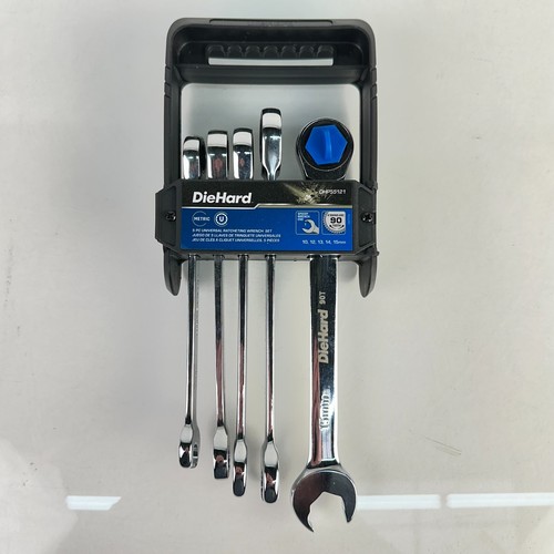 DHP55121 DieHard Universal Ratcheting Wrench Set Metric 5-Piece | eBay