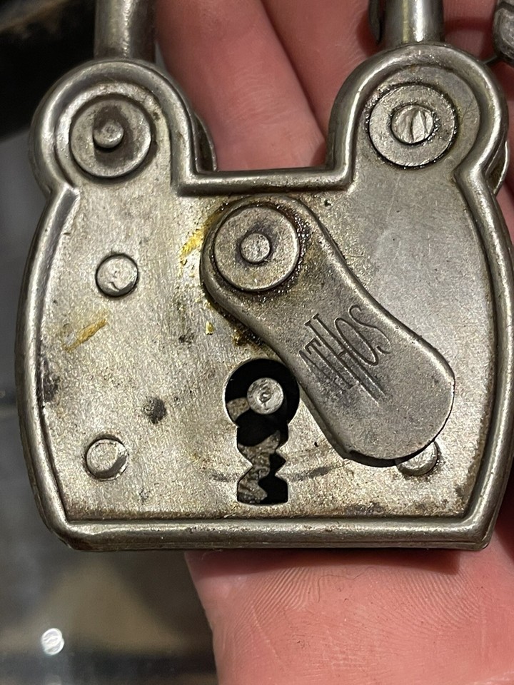 Ref 510 Old Padlock | eBay