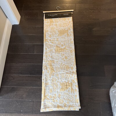 TAHARI Easter Spring Bunnies Table Runner Yellow 14” X 90” | eBay