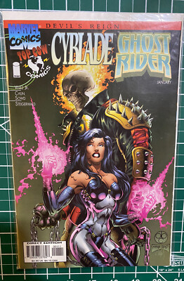 Cyblade/Ghost Rider #2 Devil's Reign (1997) Marvel/Top Cow Comics | eBay