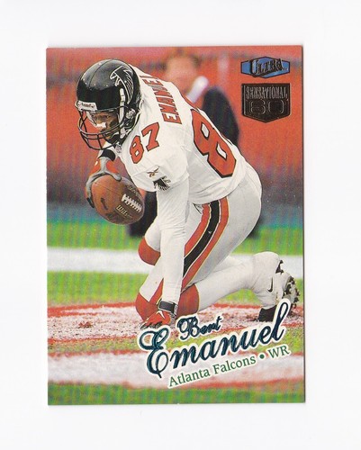 1998 Ultra Sensational Sixty #22 Bert Emanuel Atlanta Falcons Rice | eBay