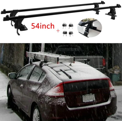 54" Roof Rack Cross Bars Luggage Cargo Carrier +Lock For Honda Insight ...