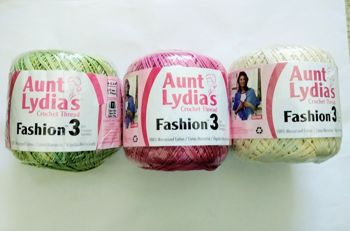 Crochet Thread Size 3