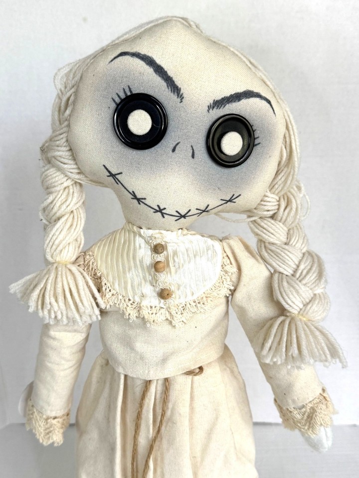 Debi Lilly Creepy Zombie Spooky HALLOWEEN Standing Rag Doll Plush 21.5 ...