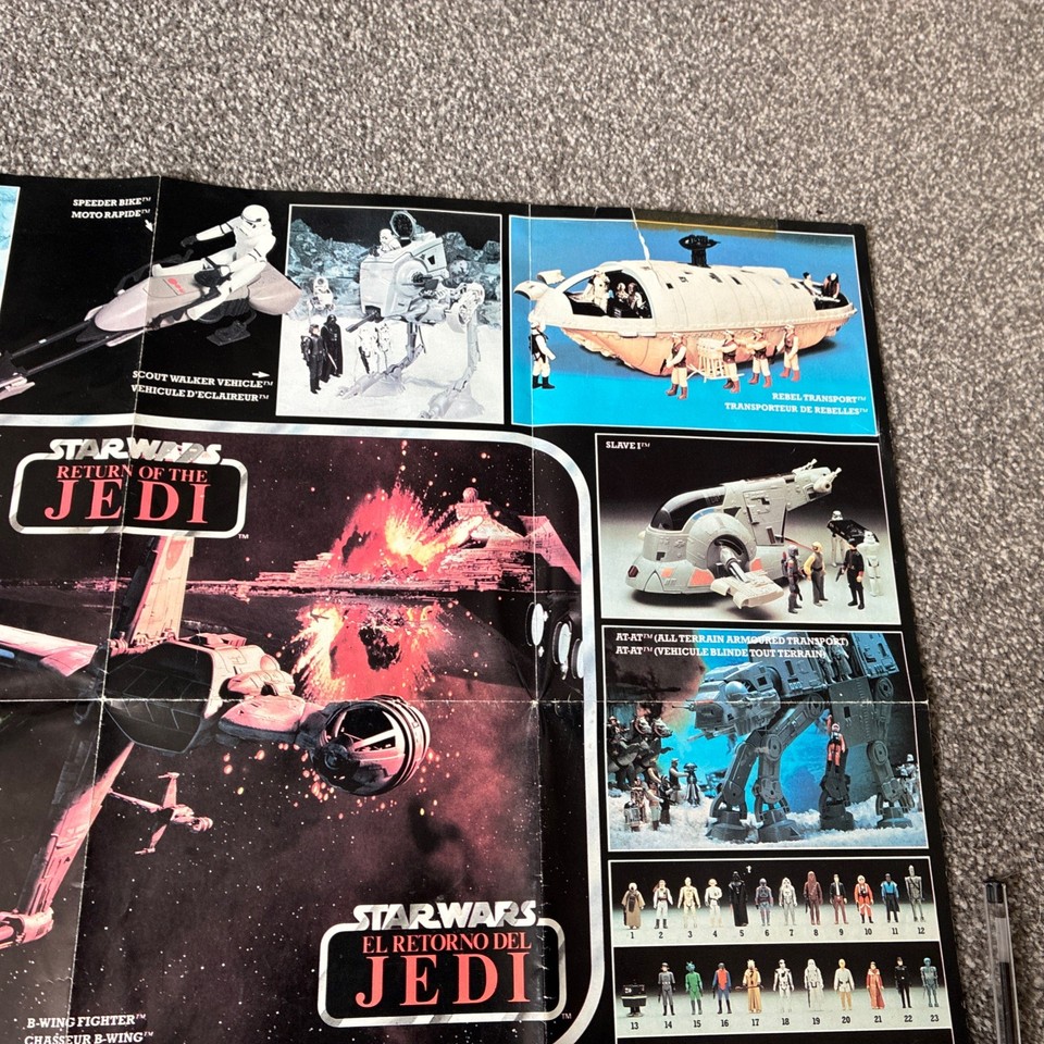 Vintage Starwars Product Poster | eBay UK