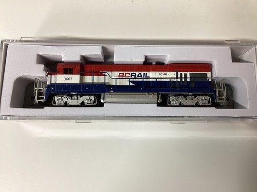 Atlas #40 005 172 N scale “BC Rail” B36-7 locomotive with sound Rd ...