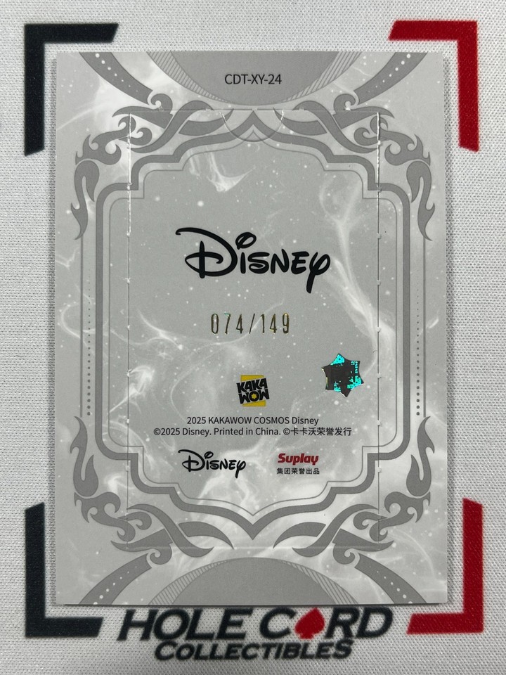 ARIEL 2025 Kakawow Cosmos Disney #CDT-XY-24 Lucky Card Opened 074/149 ...