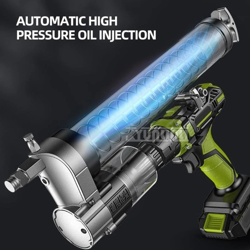 Electric Grease Gun 24V Fully Automatic Electric Wrench Modified Grease ...