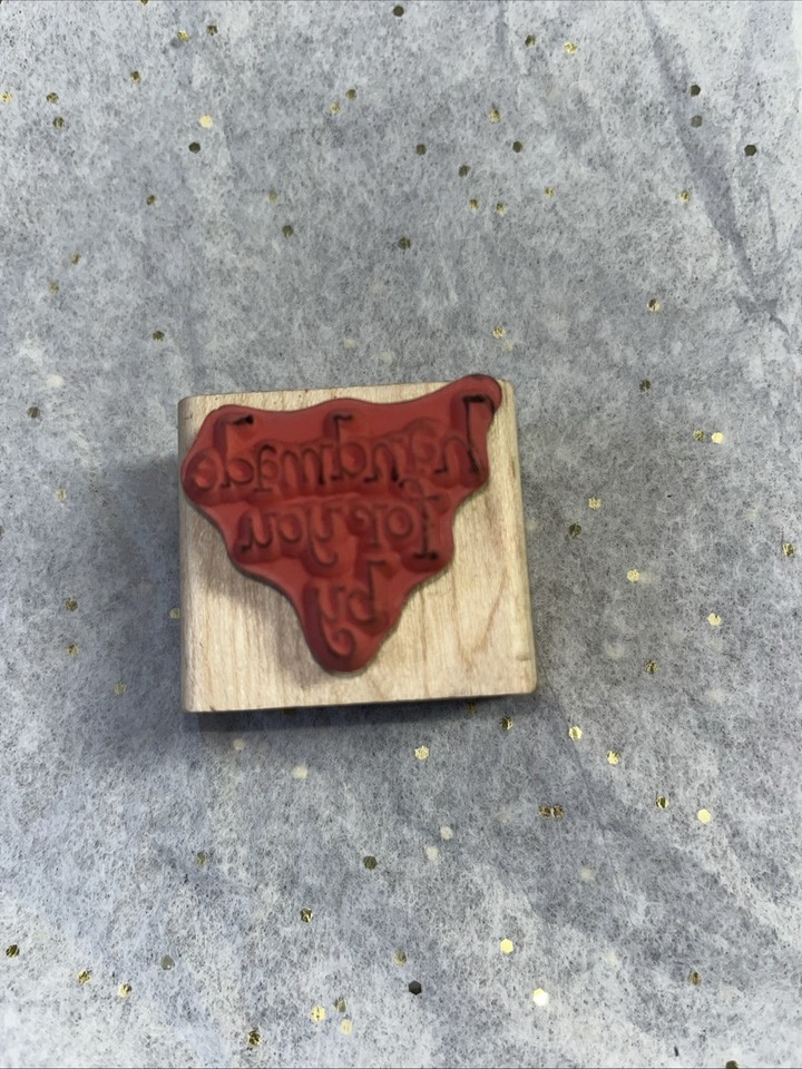 Stampabilities Handmade For You By C1062 Wood Mounted Rubber Stamp | eBay