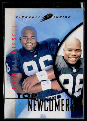 Darrell Russell 1997 Pinnacle Inside #135 RC Oakland Raiders | eBay