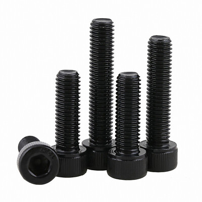 BSW Black Whitworth Cap Head Allen Bolts Socket Screws 12.9 High ...