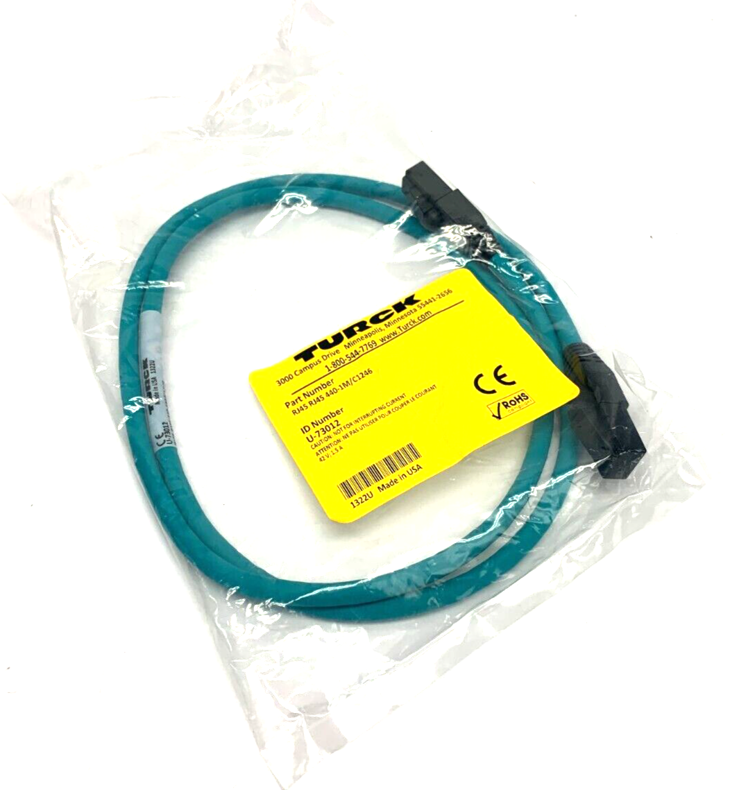 Turck RJ45 RJ45 440-1M/C1246 Cordset U-73012 | eBay