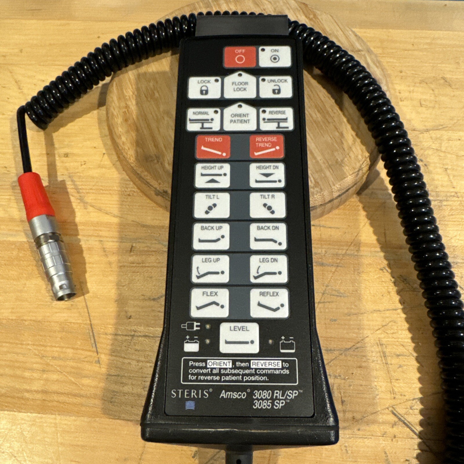 Steris 3085 141210-318 Hand Controller Surgical OR Table Remote Control ...