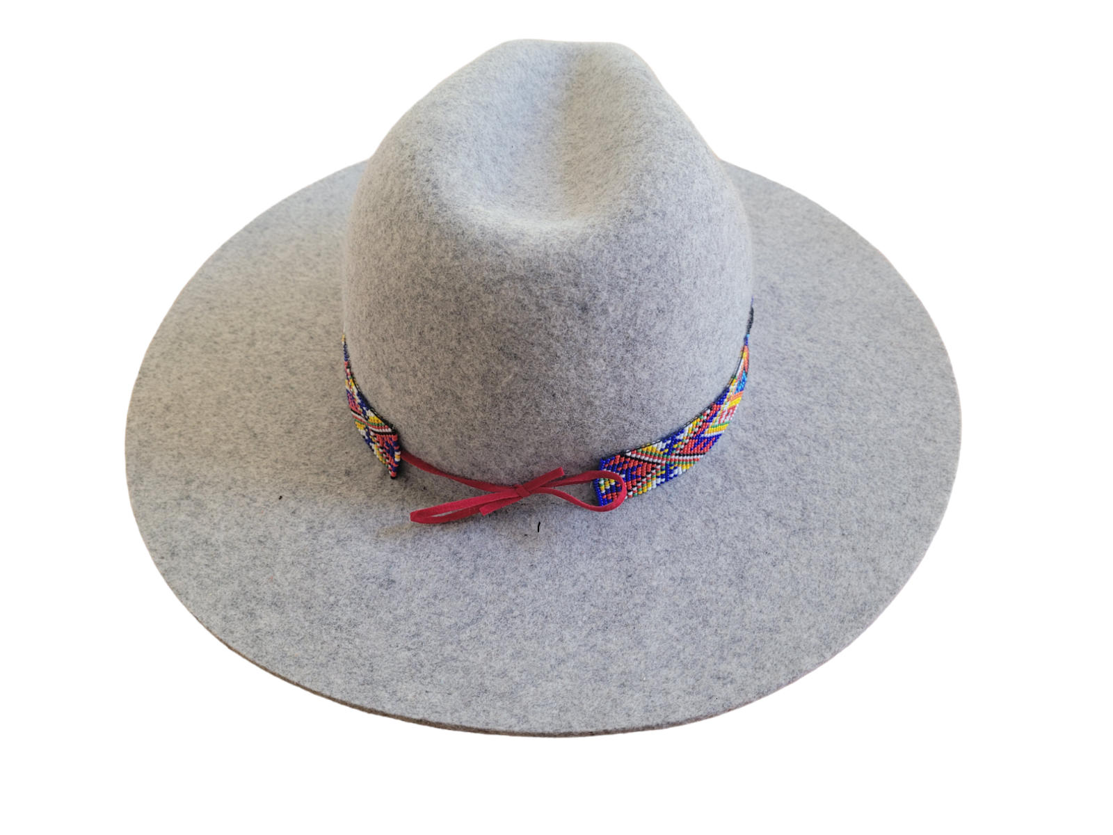 Western Seed Beaded Hat Band Fit Cowboy Hatband Multi Color With Cross ...