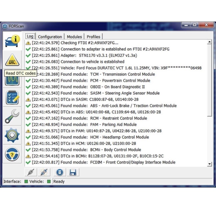 Diagnostic Laptop Forscan FOR Ford Mazda Lincoln Mercury - windows 10 ...
