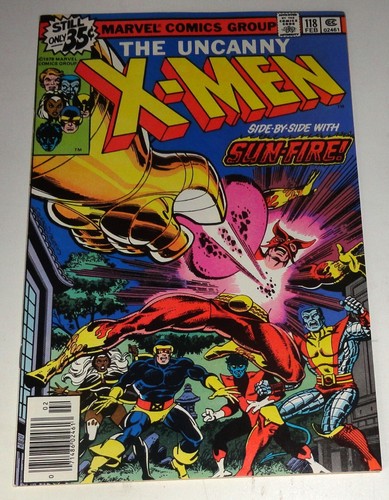 UNCANNY X-MEN #118 BYRNE CLAREMONT CLASSIC SUN-FIRE NM 9.2 1979 | eBay