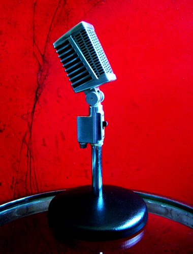 Vintage 1960's Calrad DM-16 H.L dynamic microphone w stand Olson ...