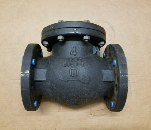 Milwaukee 4" Swing Check Valve Flanged 125S, 200 WOG | eBay