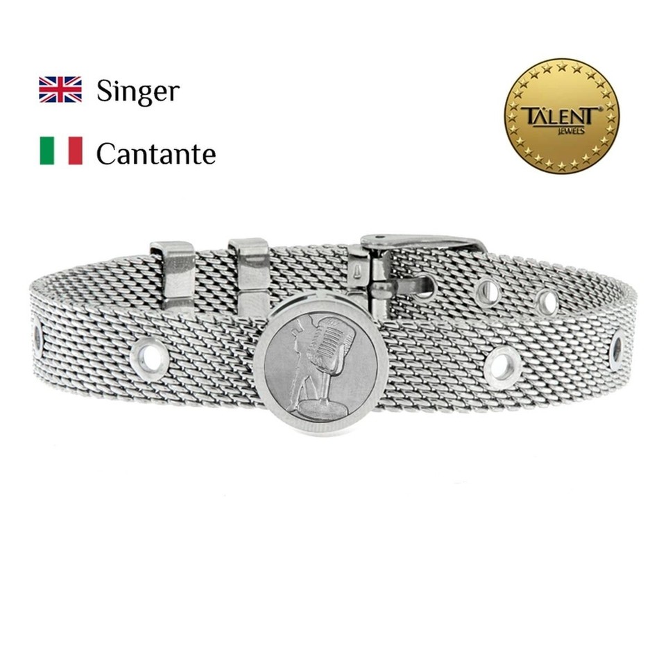 Bracciale Unisex Singer Talent Jewels TJA-4-02-03-1-235 Argentato | eBay