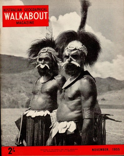 Australian Geographic Walkabout Magazine - November 1955 - vintage ...