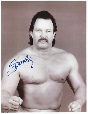 m2093 Cowboy Scott Casey signed wrestling Photo w/COA | eBay