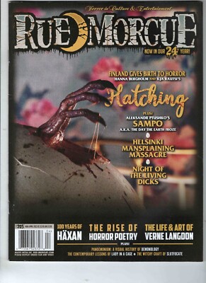 Rue Morgue Magazine #205 March April 2022 | eBay