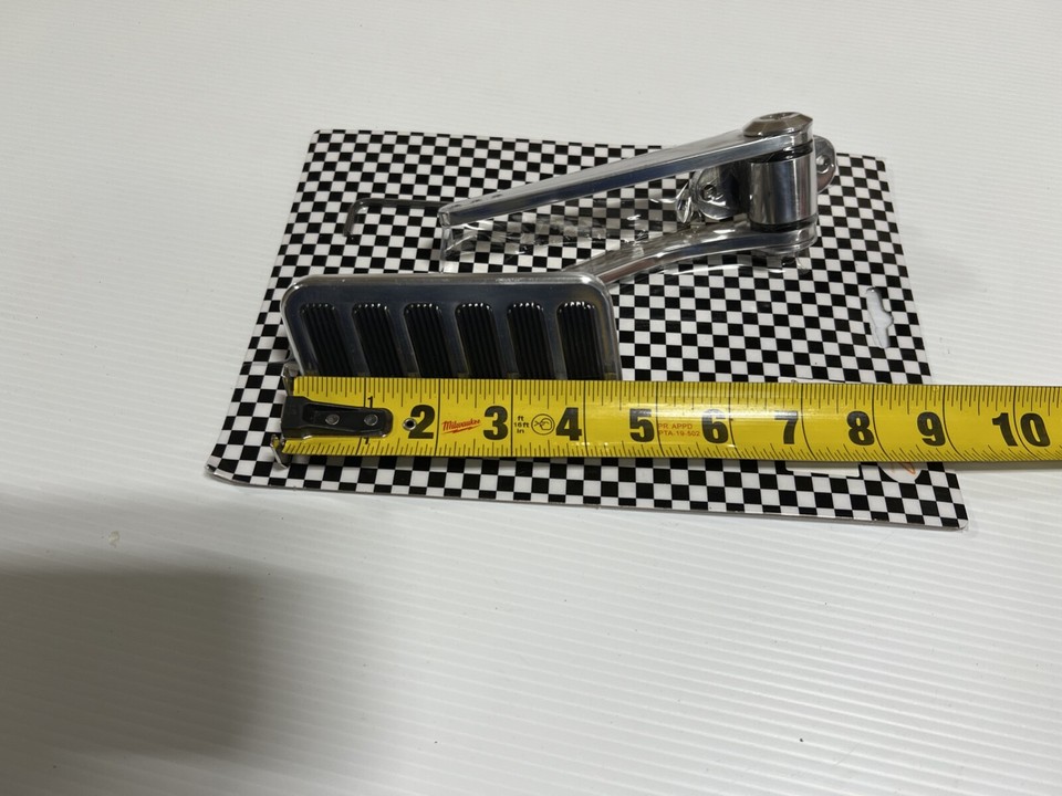 Street Rod Firewall Mount Gas Pedal + 24" SS Throttle Cable & Bracket ...