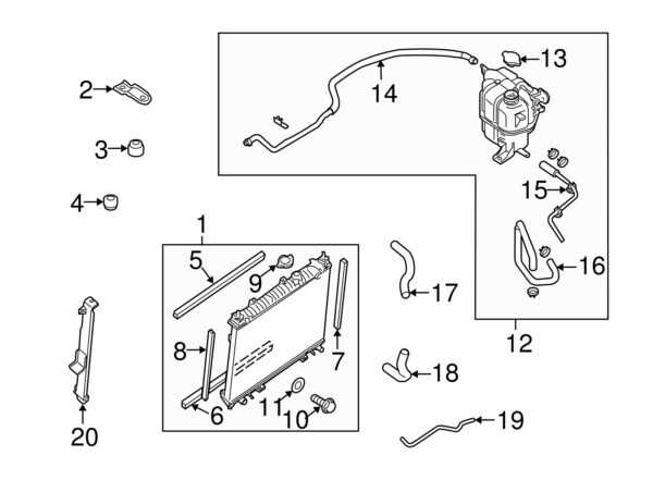 Nissan 214301P111 Genuine OEM Reservoir Cap for sale online | eBay