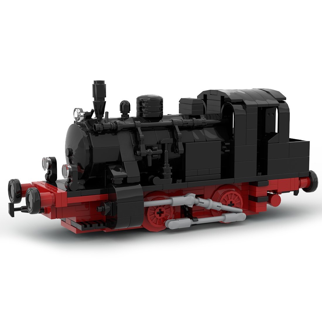 ZITIANYOUBUILD MOC-45256 Retro Small Steam Locomotive 431 Pieces Good ...
