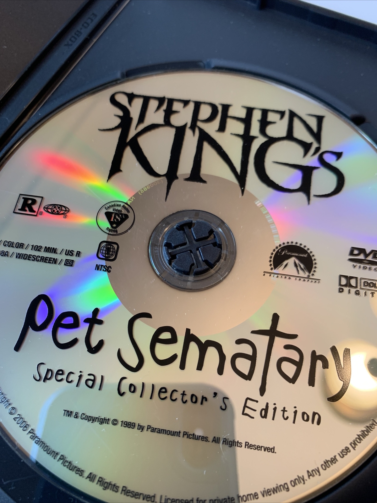 Stephen King’s Pet Sematary (DVD, 1989) Special Collector’s Edition ...