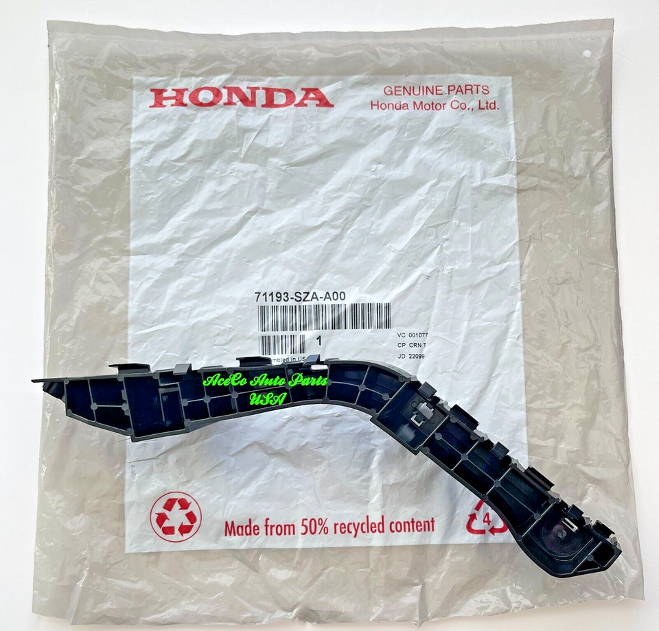 GENUINE HONDA PILOT 2009-2015 FRONT BUMPER SIDE SUPPORT BRACKET ...