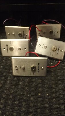 5 pc lot Simplex 2098 Remote Fire Alarm Indicator Test Station | eBay