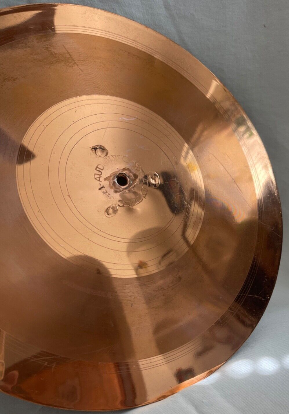 copper turntable mat - audio disc | eBay