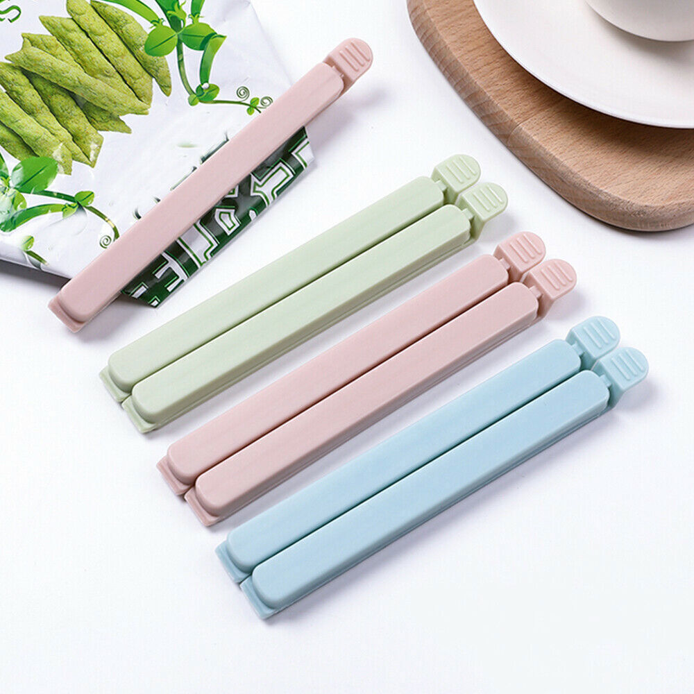 Reusable Food Bag Storage Clips Freezer & Fridge Bag Sealing Clip ...