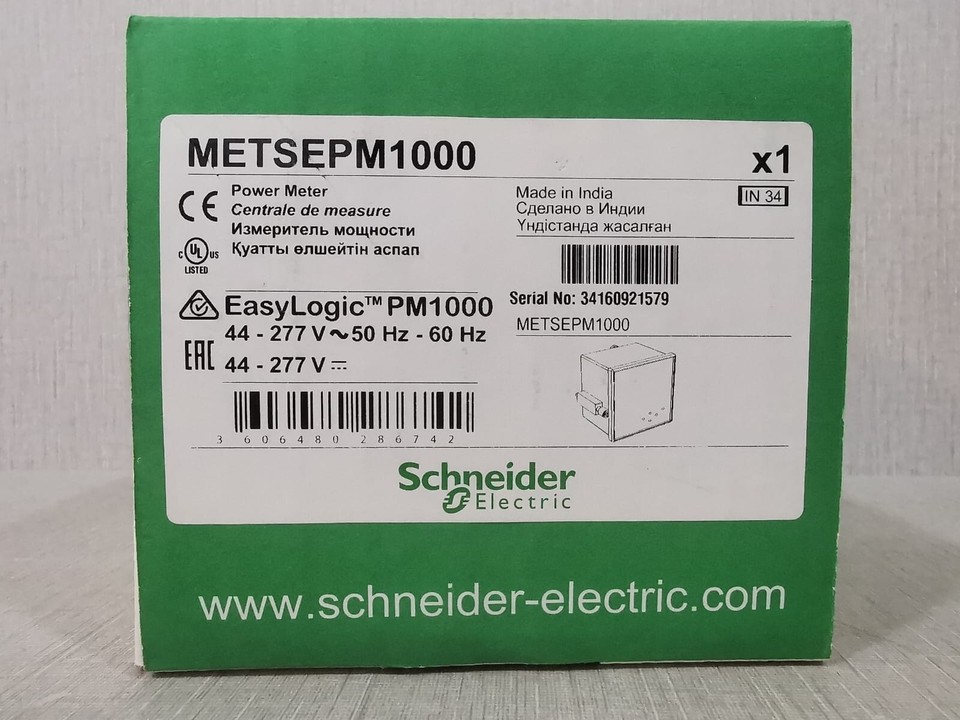Schneider Electric EasyLogic PM1000 Power Meter METSEPM1000 | eBay