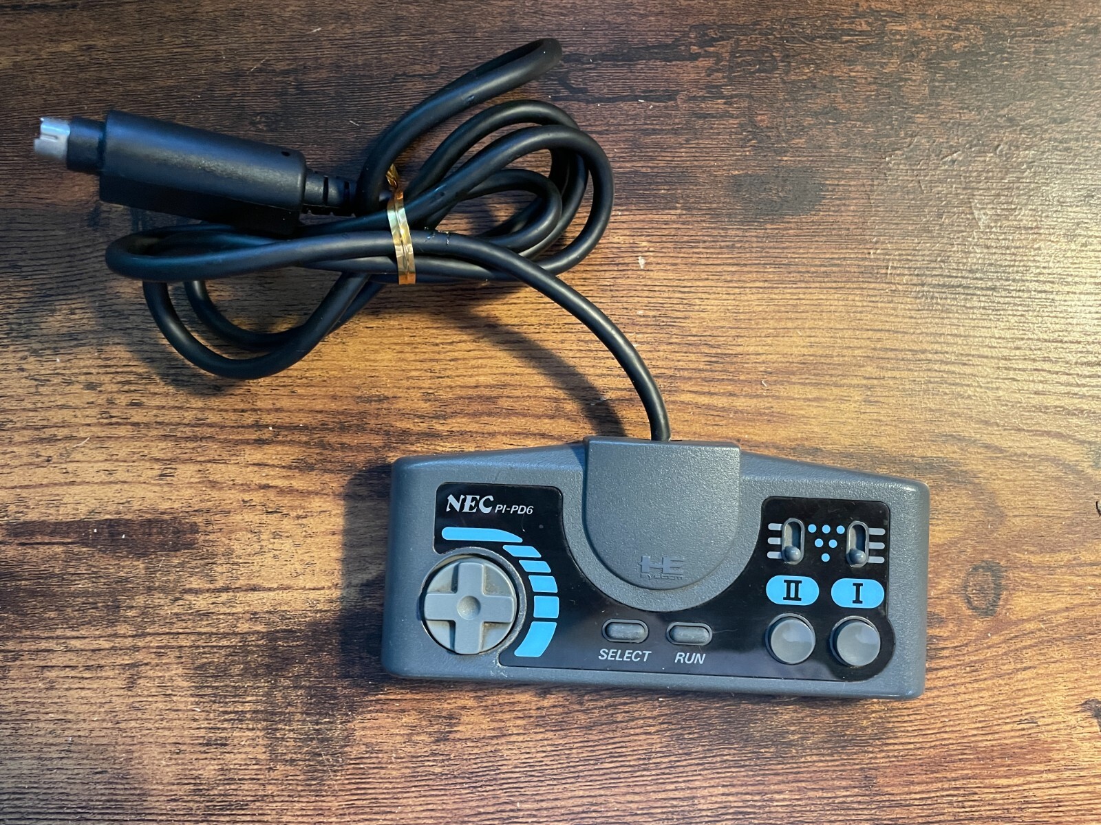 PC Engine Pad Controller PI-PD6 PCE NEC Game Japan JP Grey Blue | eBay