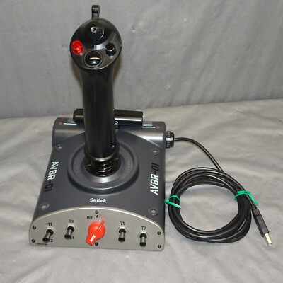 SAITEK AV8R-01 JOYSTICK USB 21165105973| eBay
