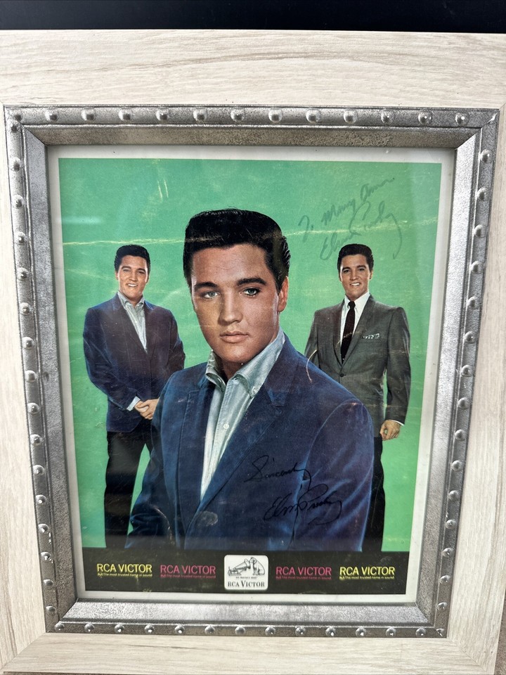 Autographed ELVIS PRESLEY Original RARE RCA VICTOR PROMO Catalog | eBay