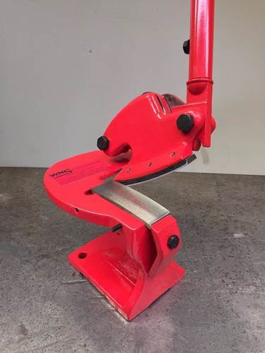 WNS Heavy Duty Throatless Shear Curved Blade Metal Cropper Cutter ...